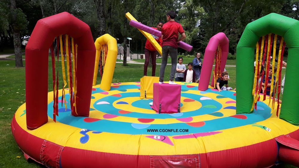 chaise musicale gonflable